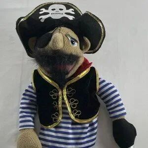 Melissa & Doug | Toys | Melissa Doug Barnacle Bart Pirate 7 Hand Puppet ...